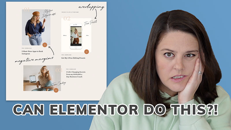 Overlapping Content Widgets In Elementor Wicky Design